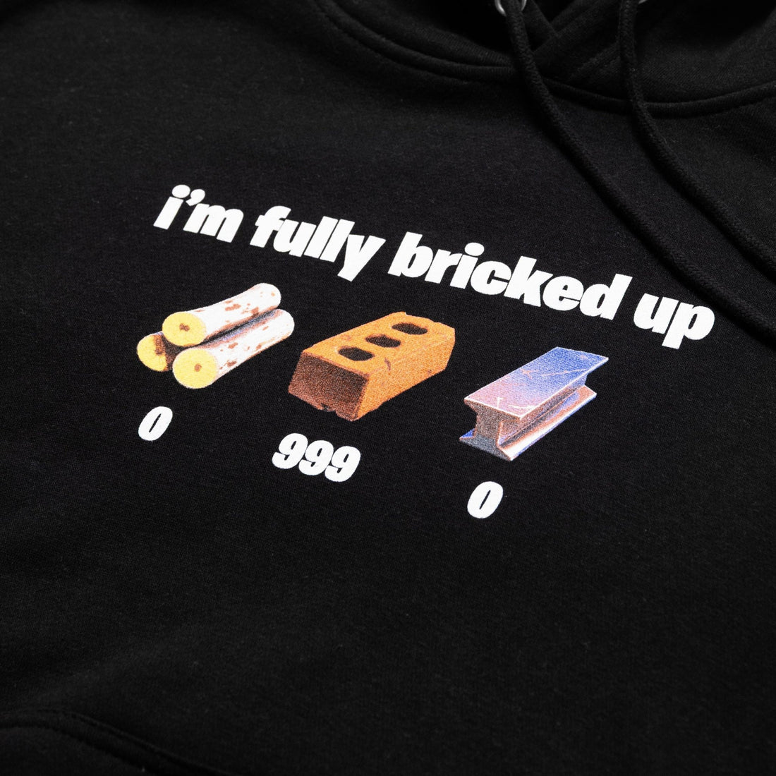 Bricked Up Black Hoodie – Danny Duncan