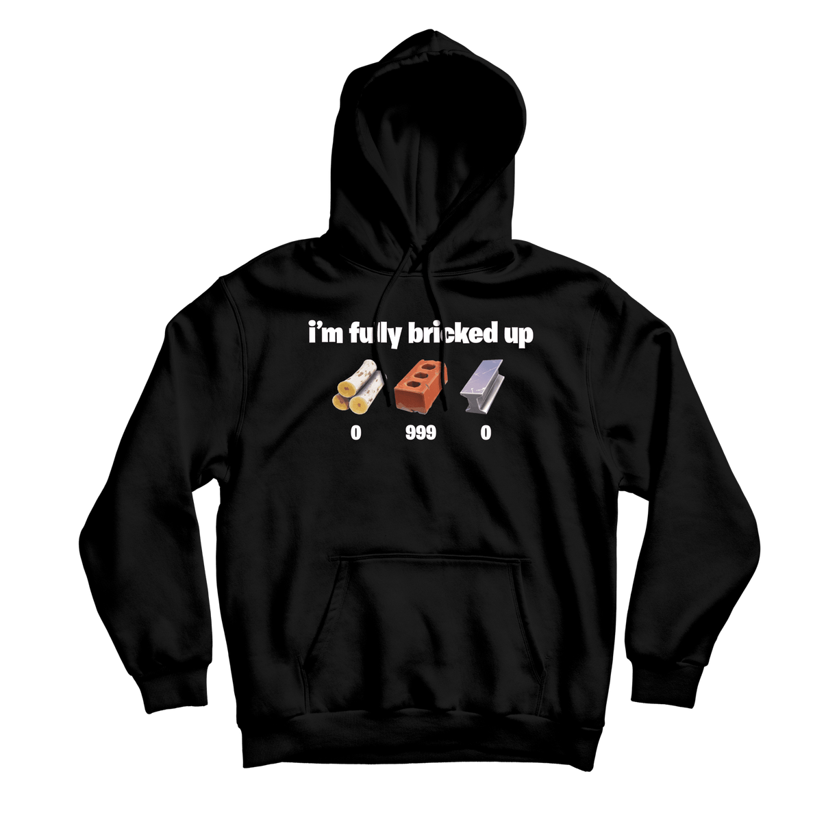 Bricked Up Black Hoodie – Danny Duncan