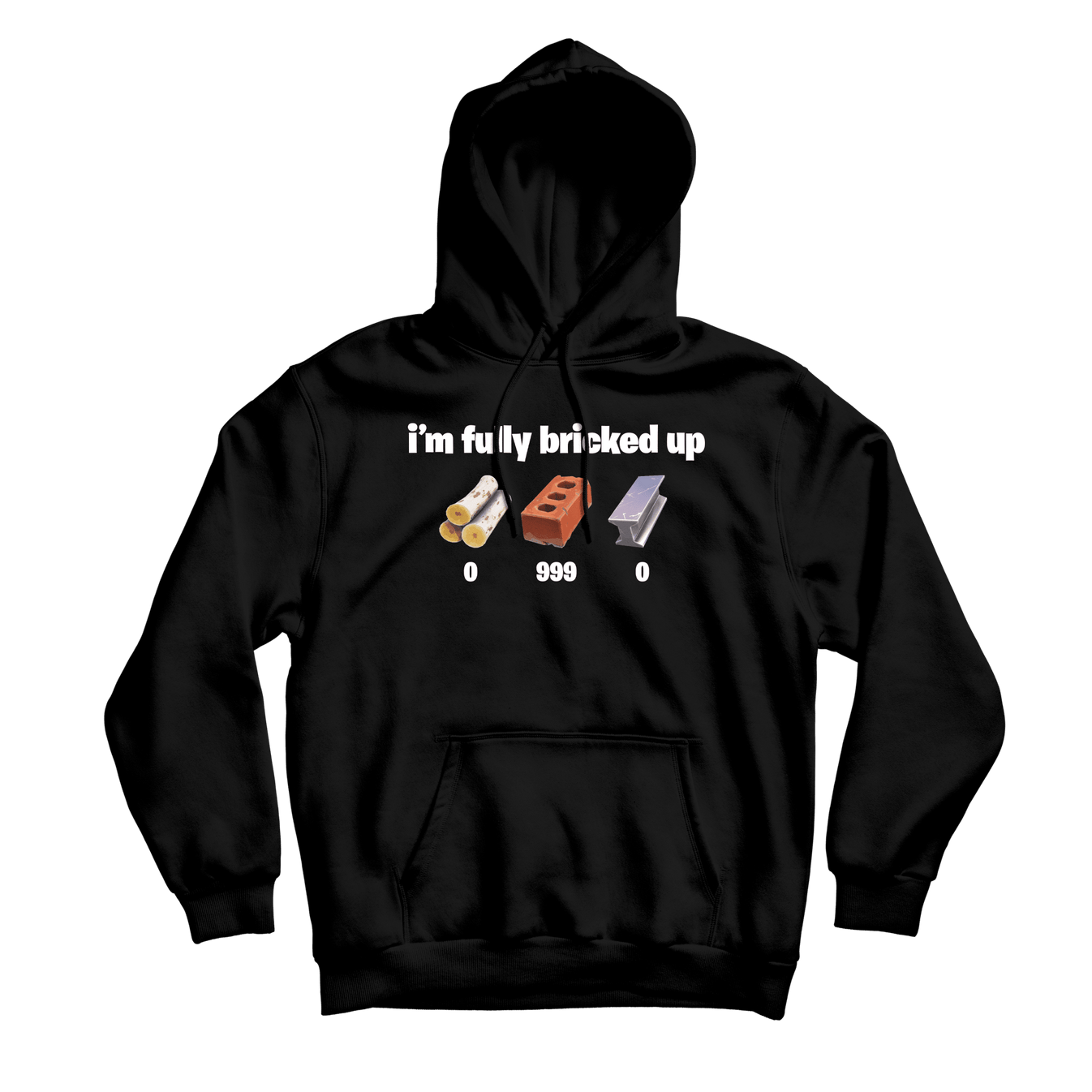 Bricked Up Black Hoodie – Danny Duncan