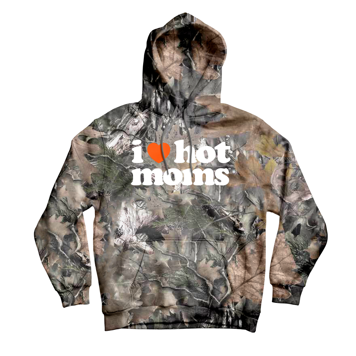I Heart Hot Moms Camo Hoodie – Danny Duncan