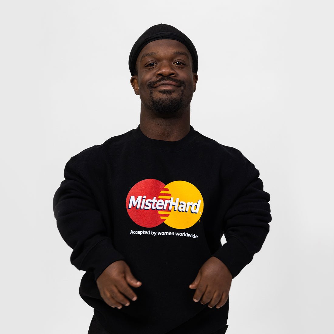 Mister Hard Black Crewneck – Danny Duncan