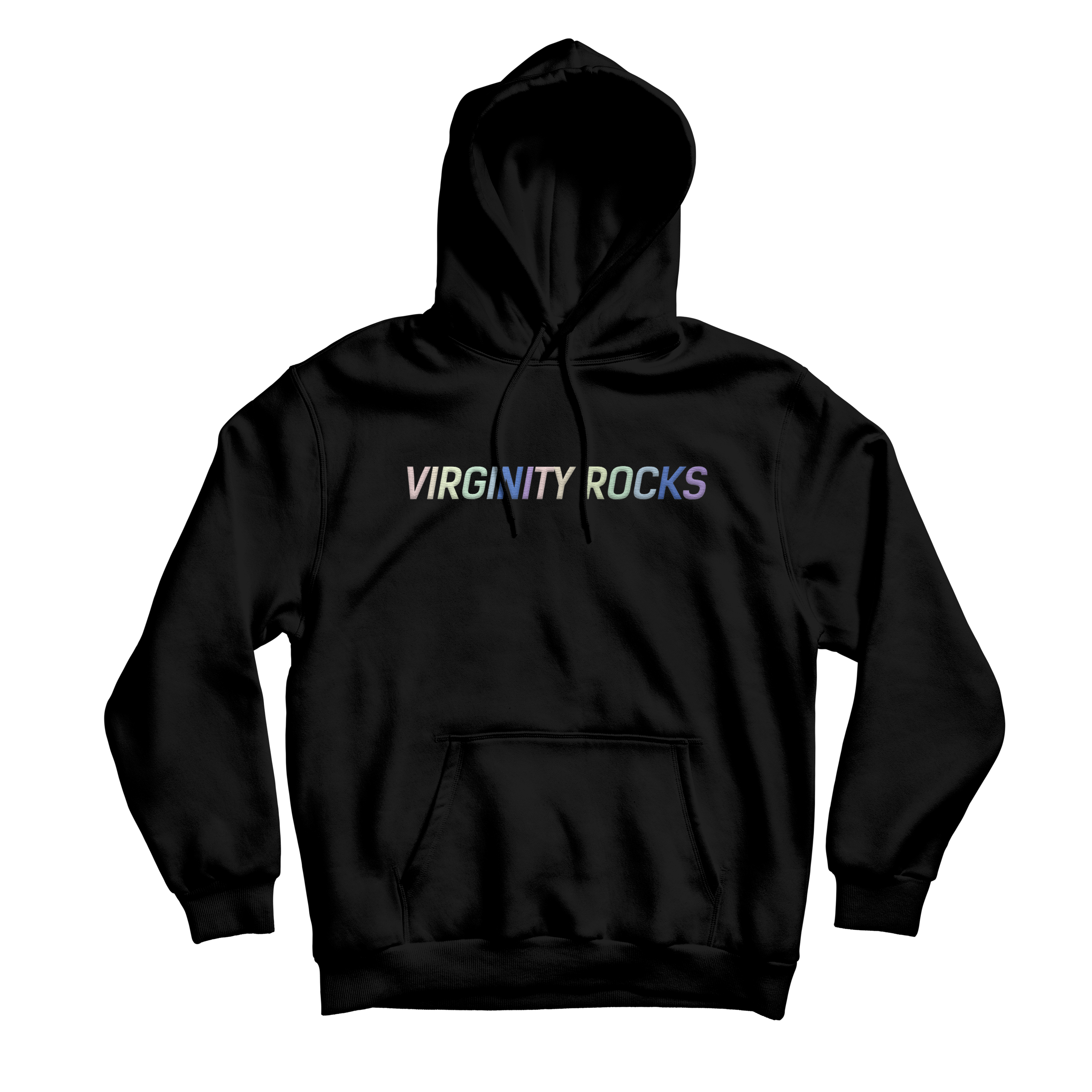 Virginity Rocks Embroidered Pastel Hoodie – Danny Duncan