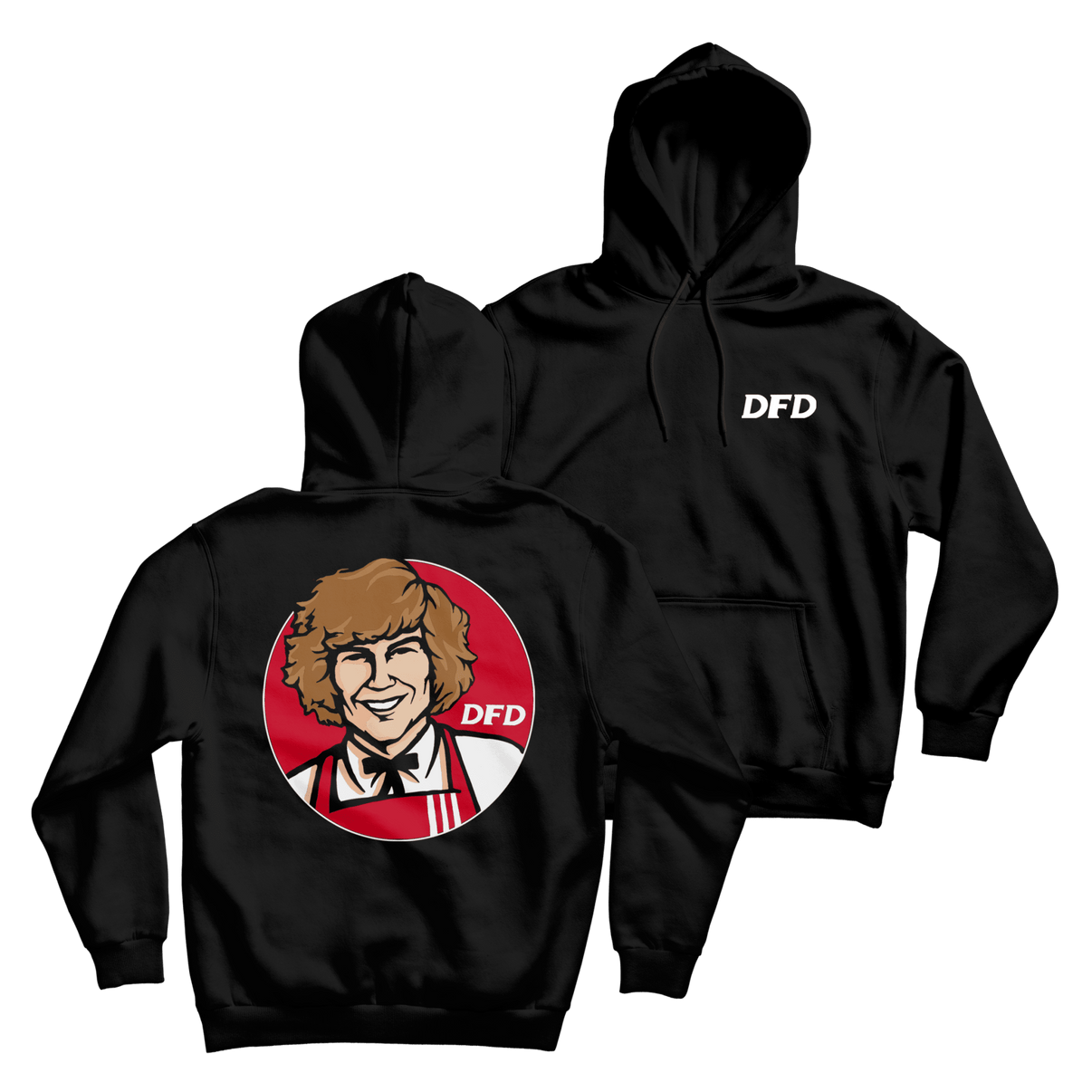 DFD Black Hoodie – Danny Duncan